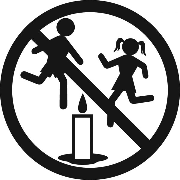 Warning Label for candles - Fast Production- Cheap Prices-Free shipping