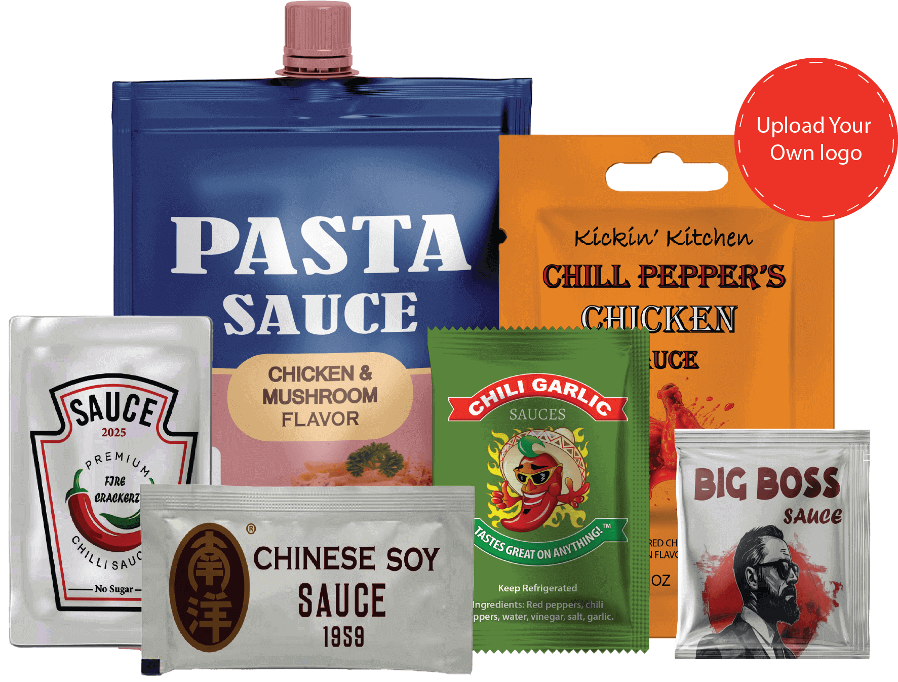 Custom Sauce Packets